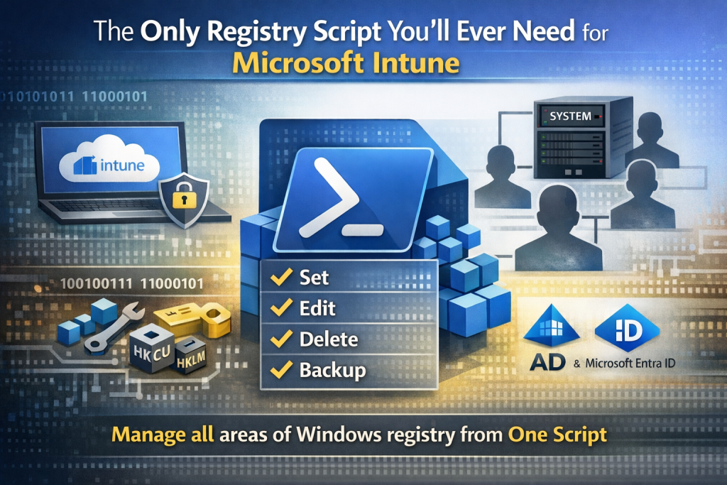 The only PowerShell script you need to manage registry on Windows ...