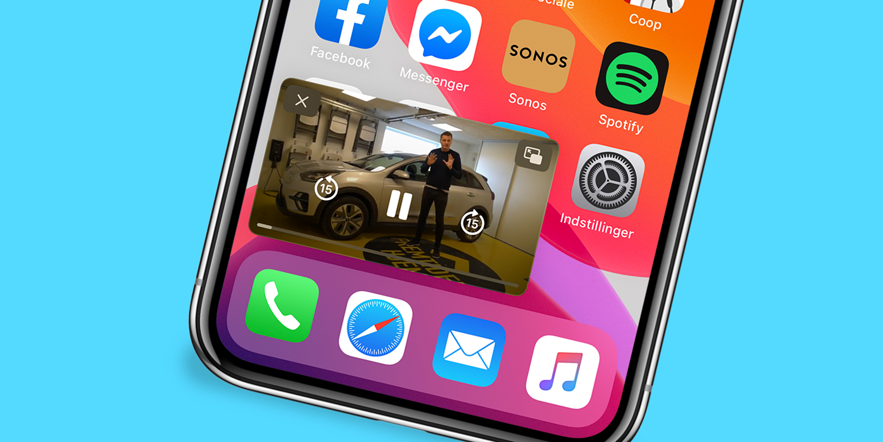 iOS 14 Guide: Sådan virker Picture in Picture