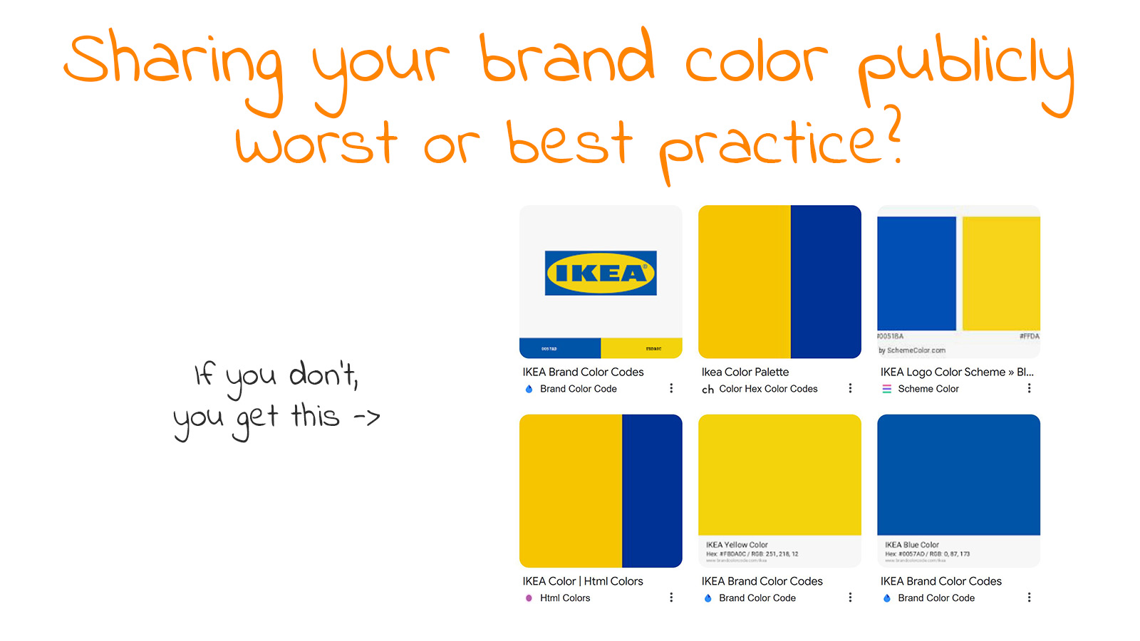 Sharing your brand color guide publicly: worst or best practice ...