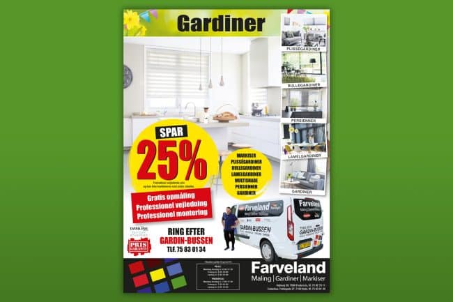 Annoncer til Farveland | intergraphics.dk