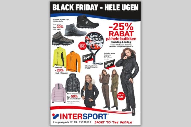 Annoncer til Intersport | intergraphics.dk