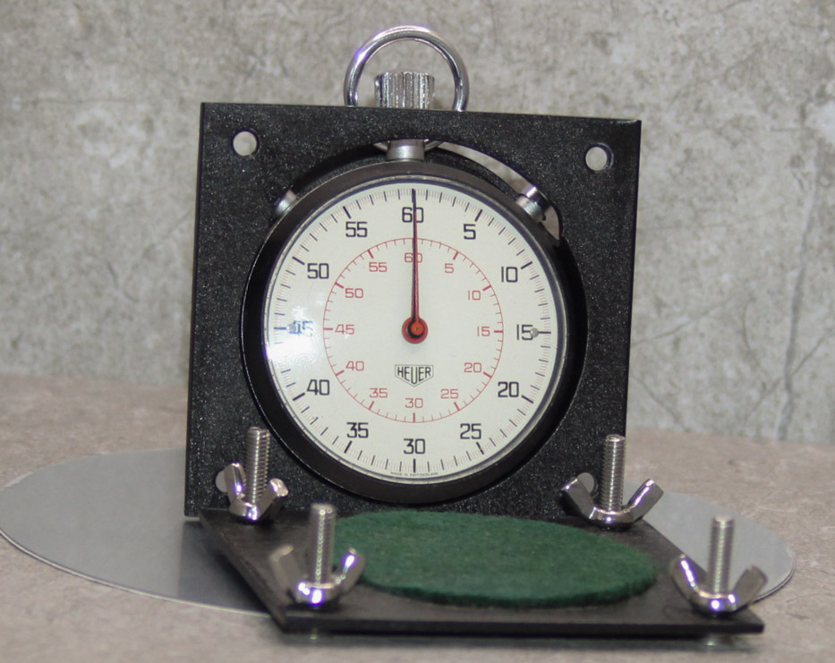 Heuer Split timing Stop watch - Large Rattropante ...