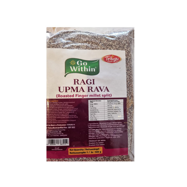 Telugu Foods Ragi Upma Rava 500G - Indian Food Store - Grocery Store ...