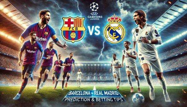 Barcelona vs. Real Madrid: Prediction, Betting Tips - Jackpot Bet Online