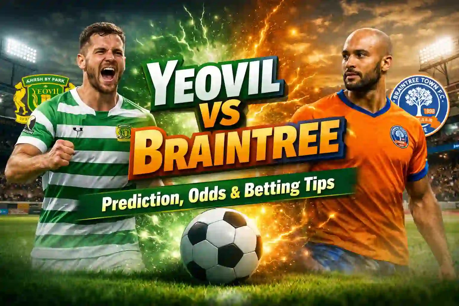 Yeovil vs Braintree Prediction, Odds & Betting Tips - Jackpot Bet Online