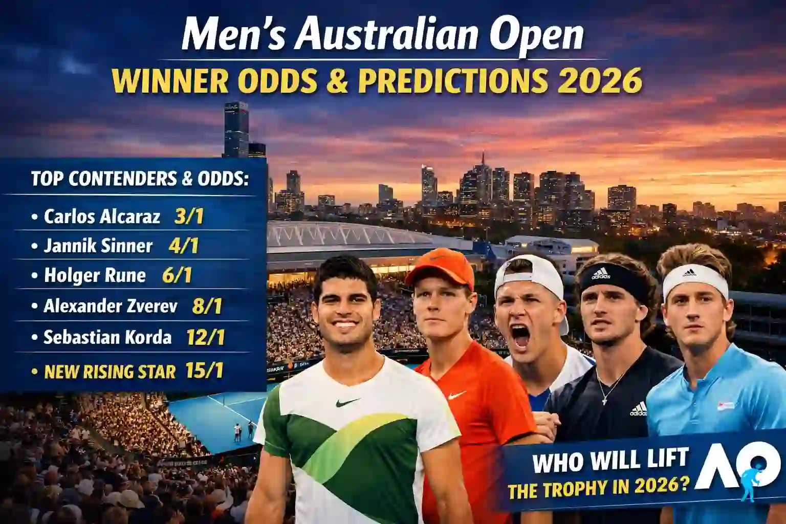 Women’s Australian Open Winner Odds & Predictions 2026 - Jackpot Bet Online
