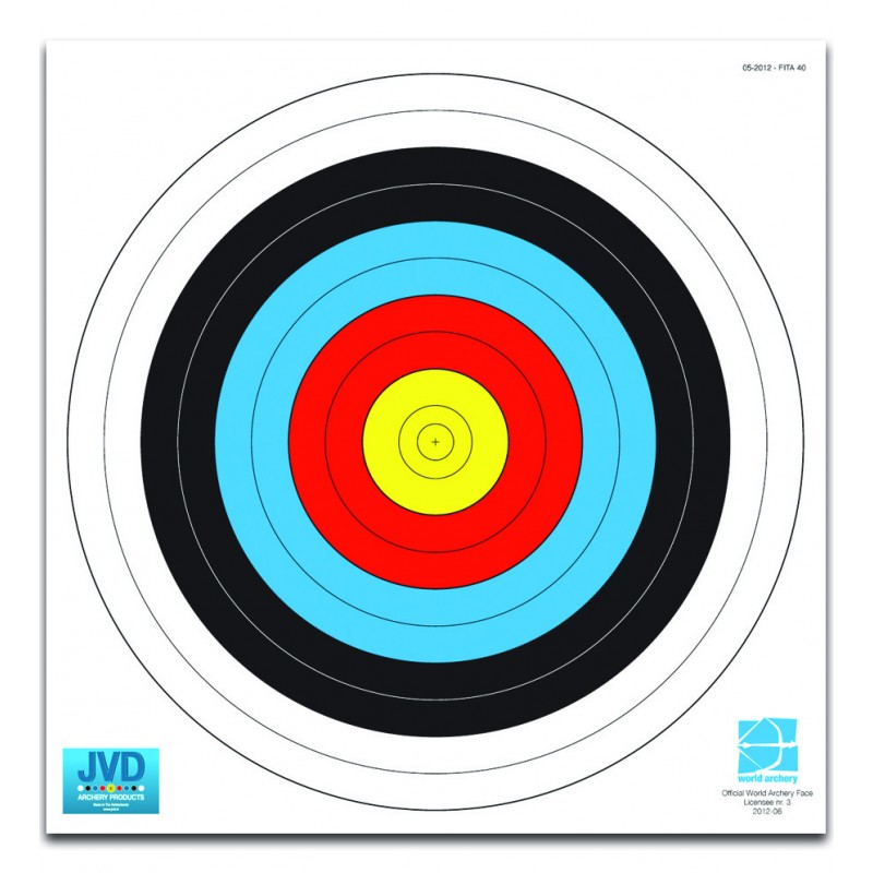 JVD Target Face Fita 60 cm – Jamtbågen