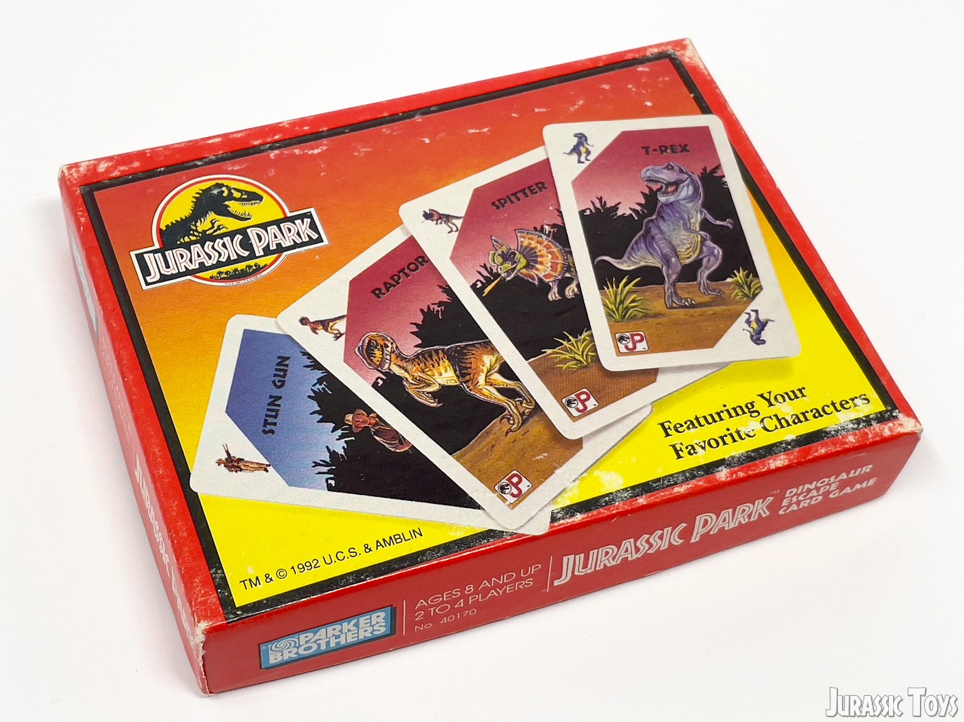 Dino Escape Card Game Jurassic Toys dino-escape-card-game-jurassic-toys