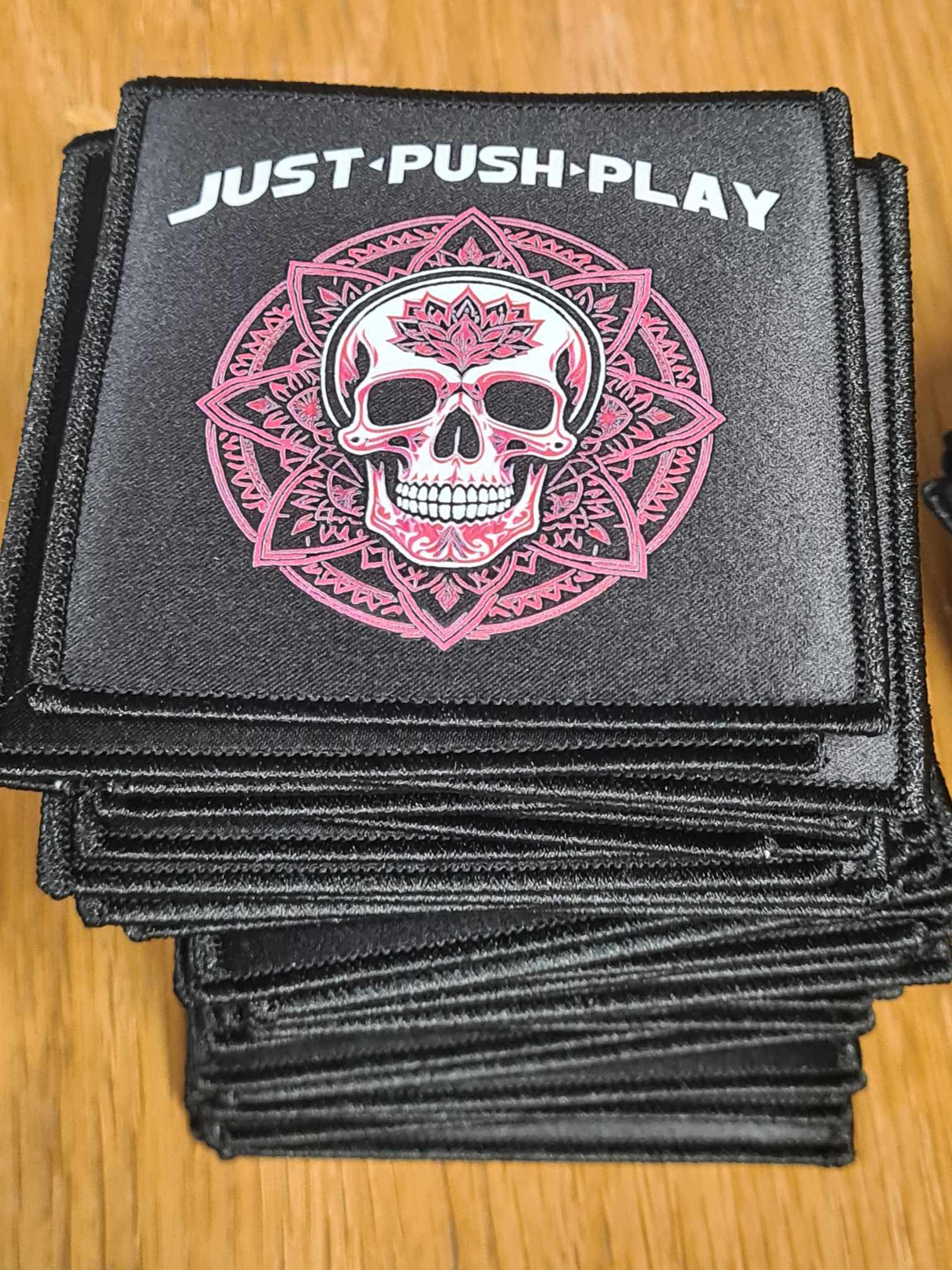 Just Push Play ‘Perry’ Mandala Patch