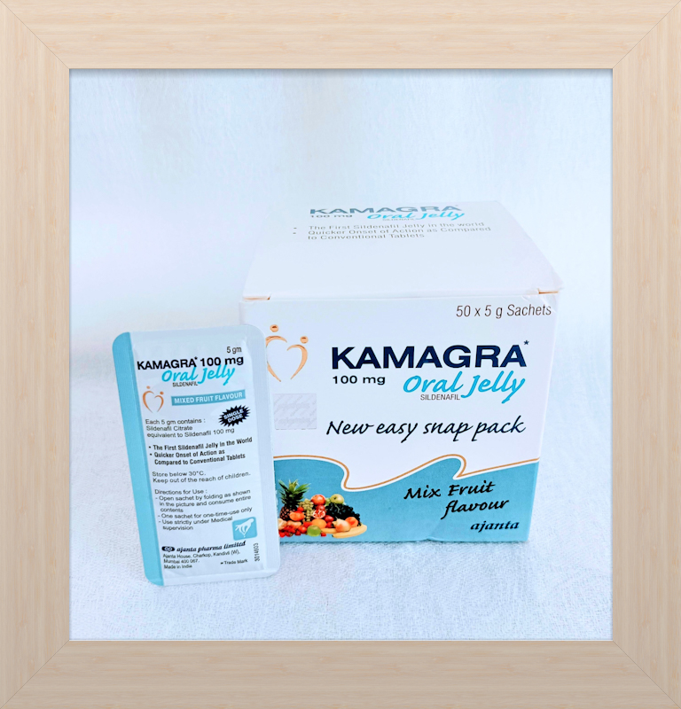 Kamagra Oral Jelly Mixed Fruits 50 Gel Box Kamagraoioioi