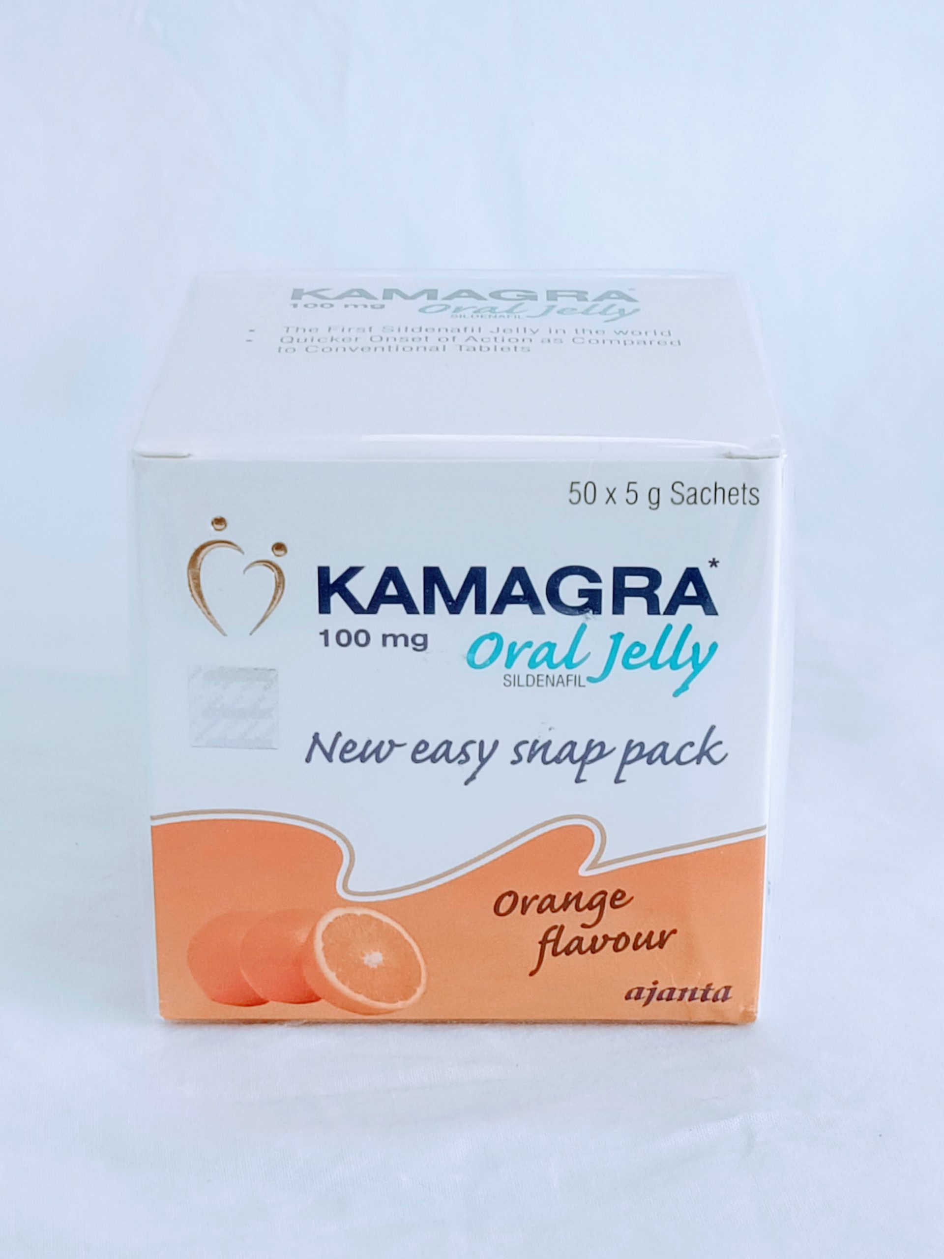 Kamagra Oral Jelly Orange 50 Gel Box Kamagraoioioi