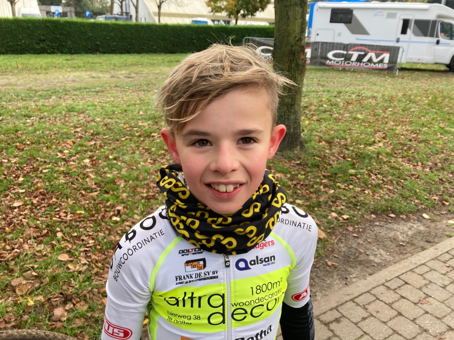 Seppe De Vreese, winnaar bij de 9-jarigen in Maldegem: “Heel blij met ...