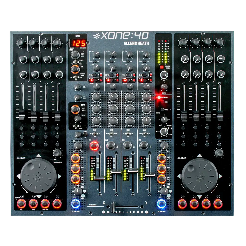 ALLEN & HEATH Xone:4D - Rental -kick.be