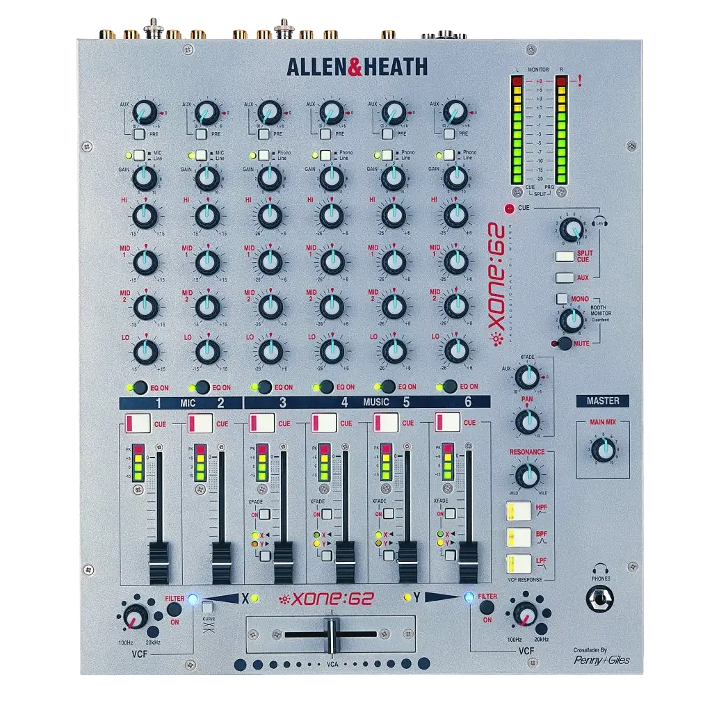 ALLEN & HEATH Xone:62 - Rental - kick.be