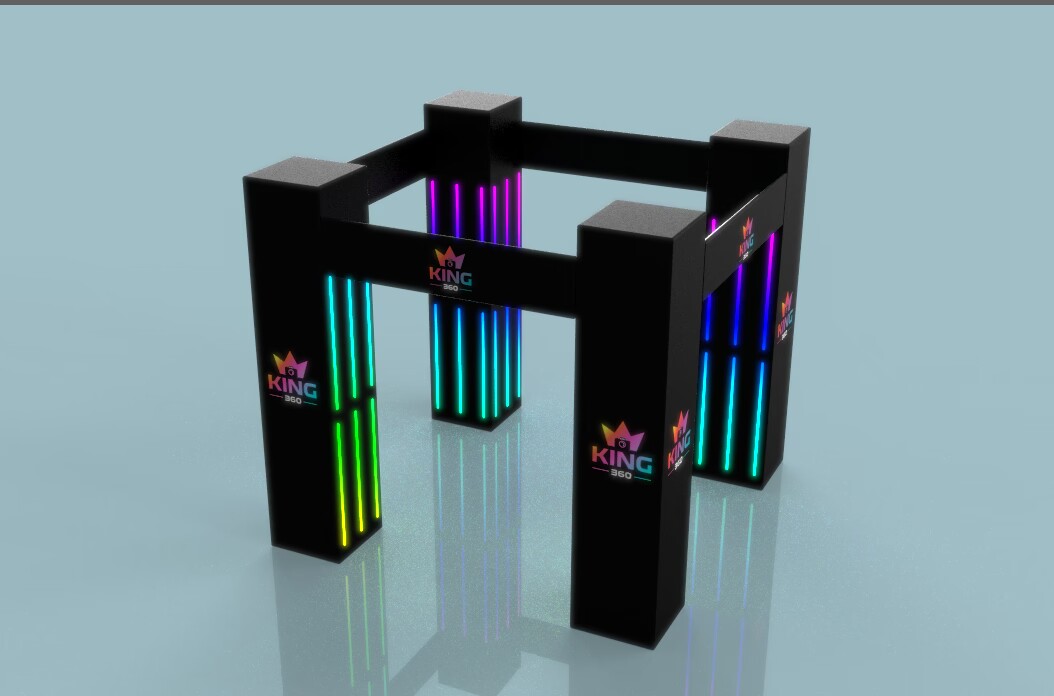 360 Photo Booth Square Enclosure – king360photobooth.co.uk