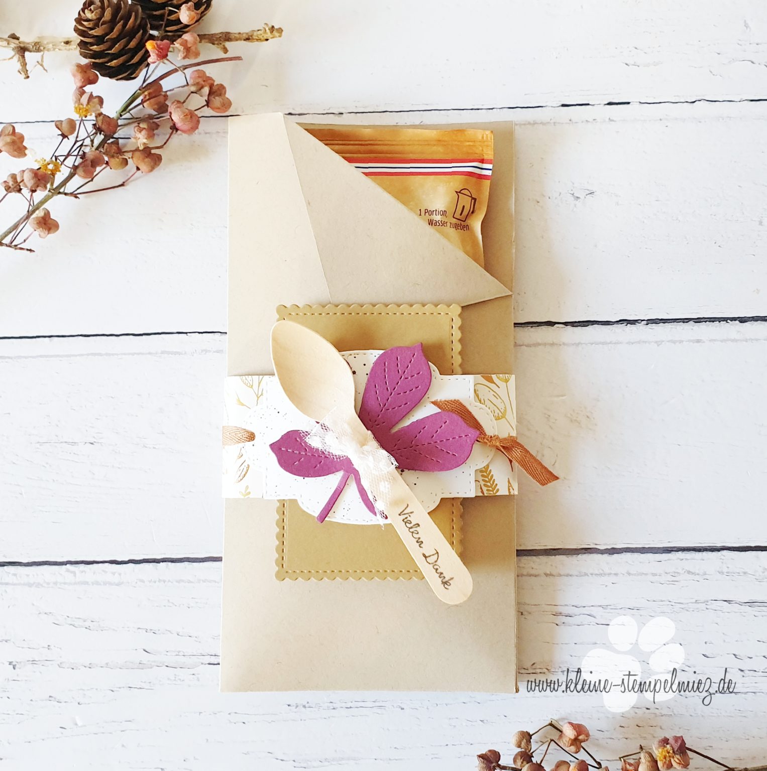 Herbstliche Pudding Goodies | Kleine Stempelmiez – Basteln aus Liebe