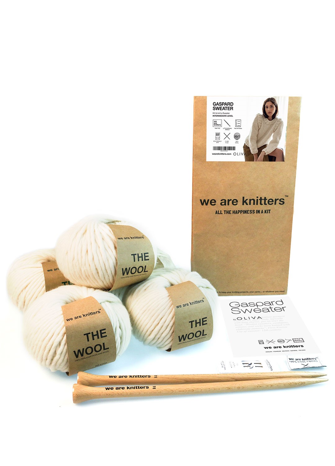 Be bold and knit your own sweater with this knitting kit | Knitinakit