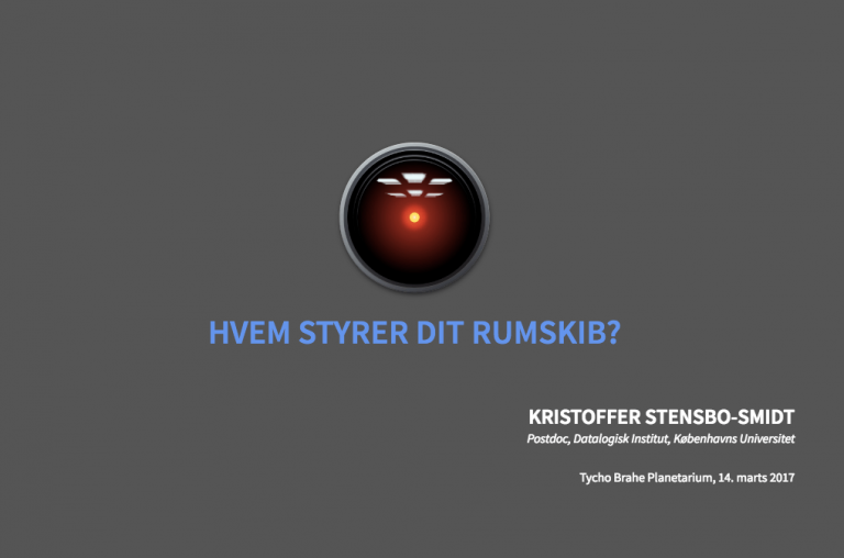 Sci/fi-aften på Tycho Brahe Planetarium: Hvem styrer dit rumskib ...