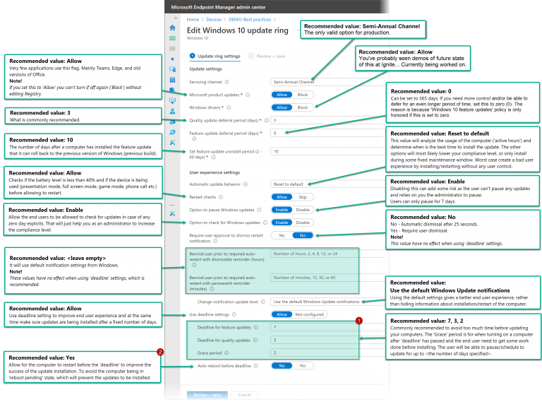 MEM | Windows 10 update rings explained