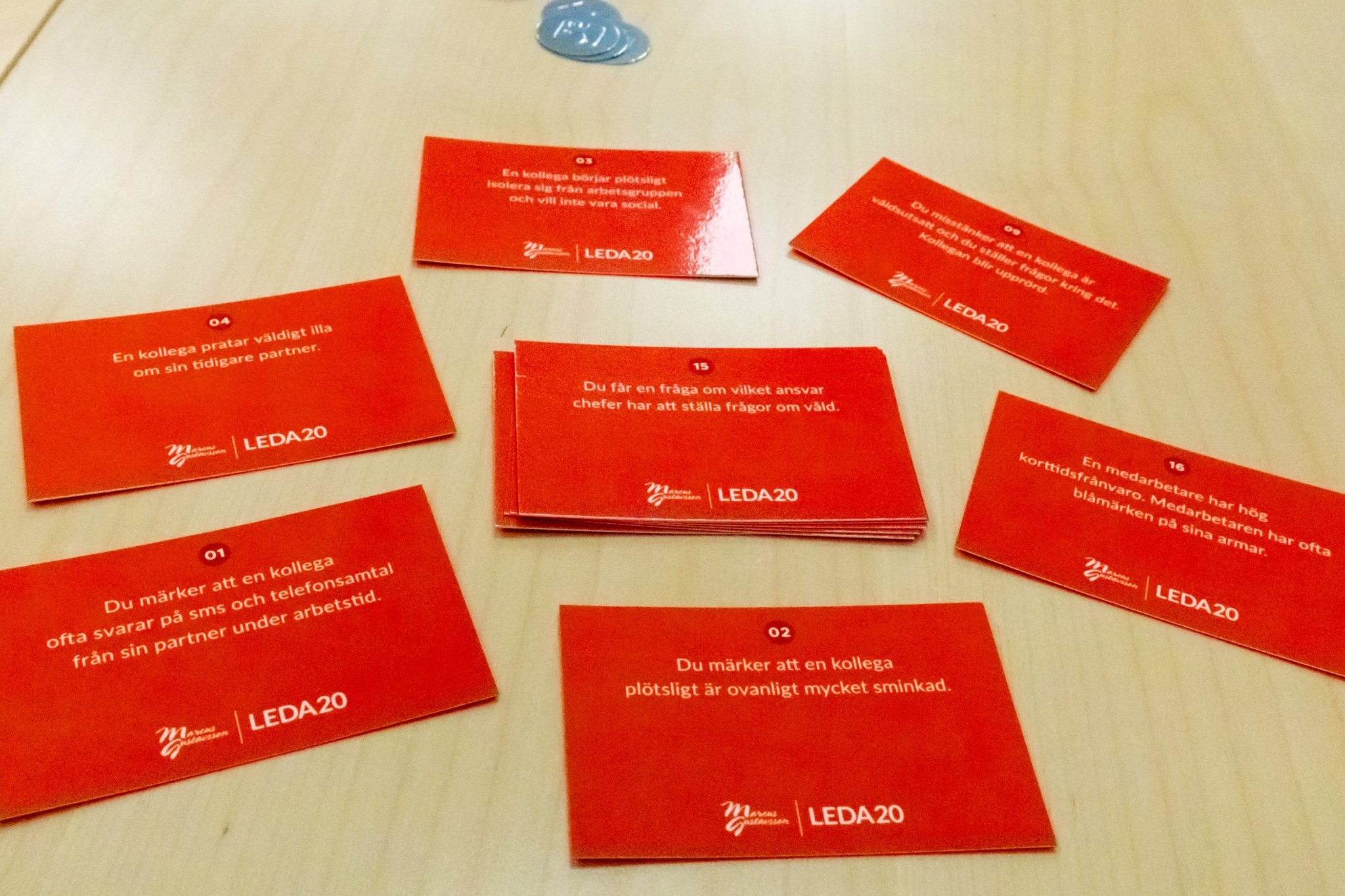 Hur skulle du säga? - Våga fråga om våld - LEDA20