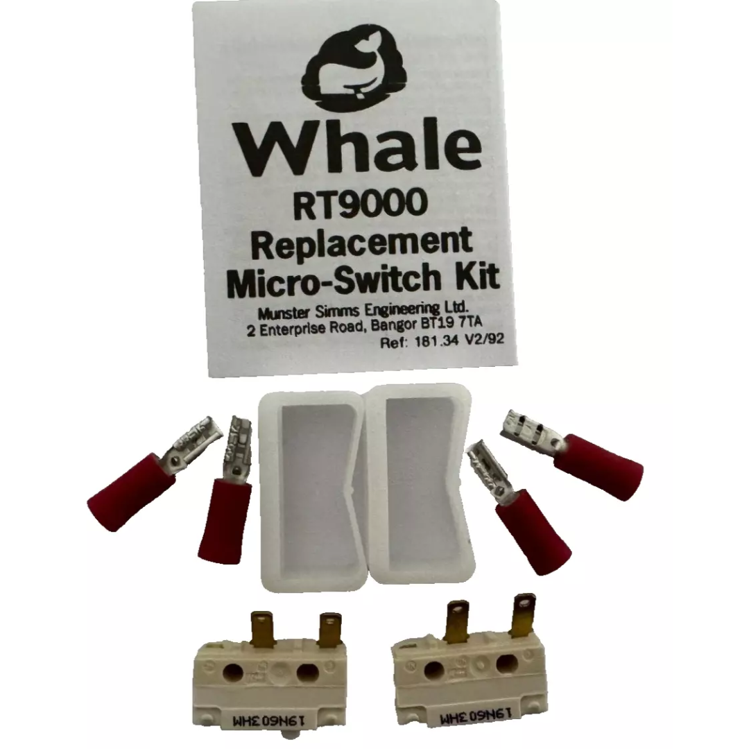 Whale Caravan Motorhome Tap Switch Microswitch Kit Water. P/N: RT9000 ...