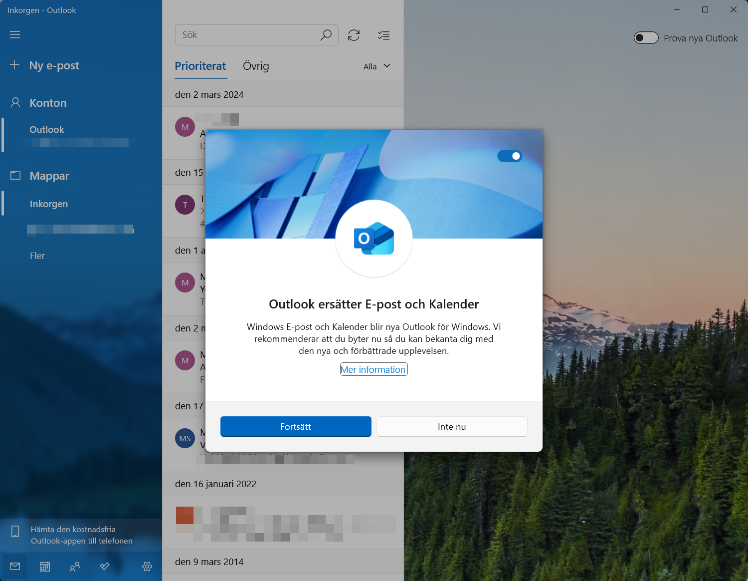 Outlook New – Ersätter E-post klienten i Windows 10 och 11 ...