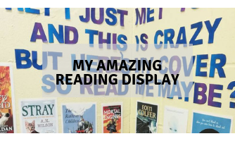 My amazing classroom reading display | Literature Daydreams