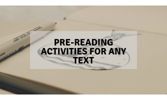 Pre-reading activity for any literature text | Literature Daydreams