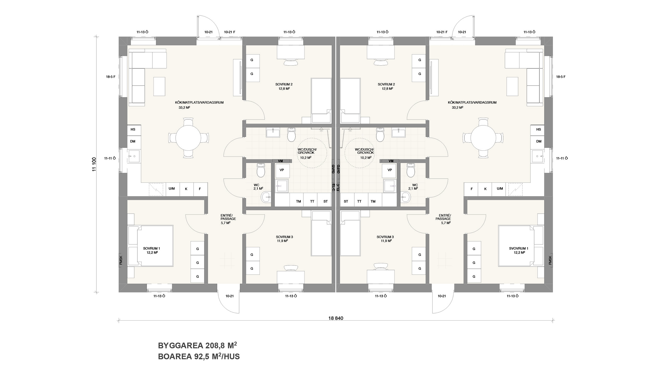 PARHUS LSH:101 | Lomma Stenhus