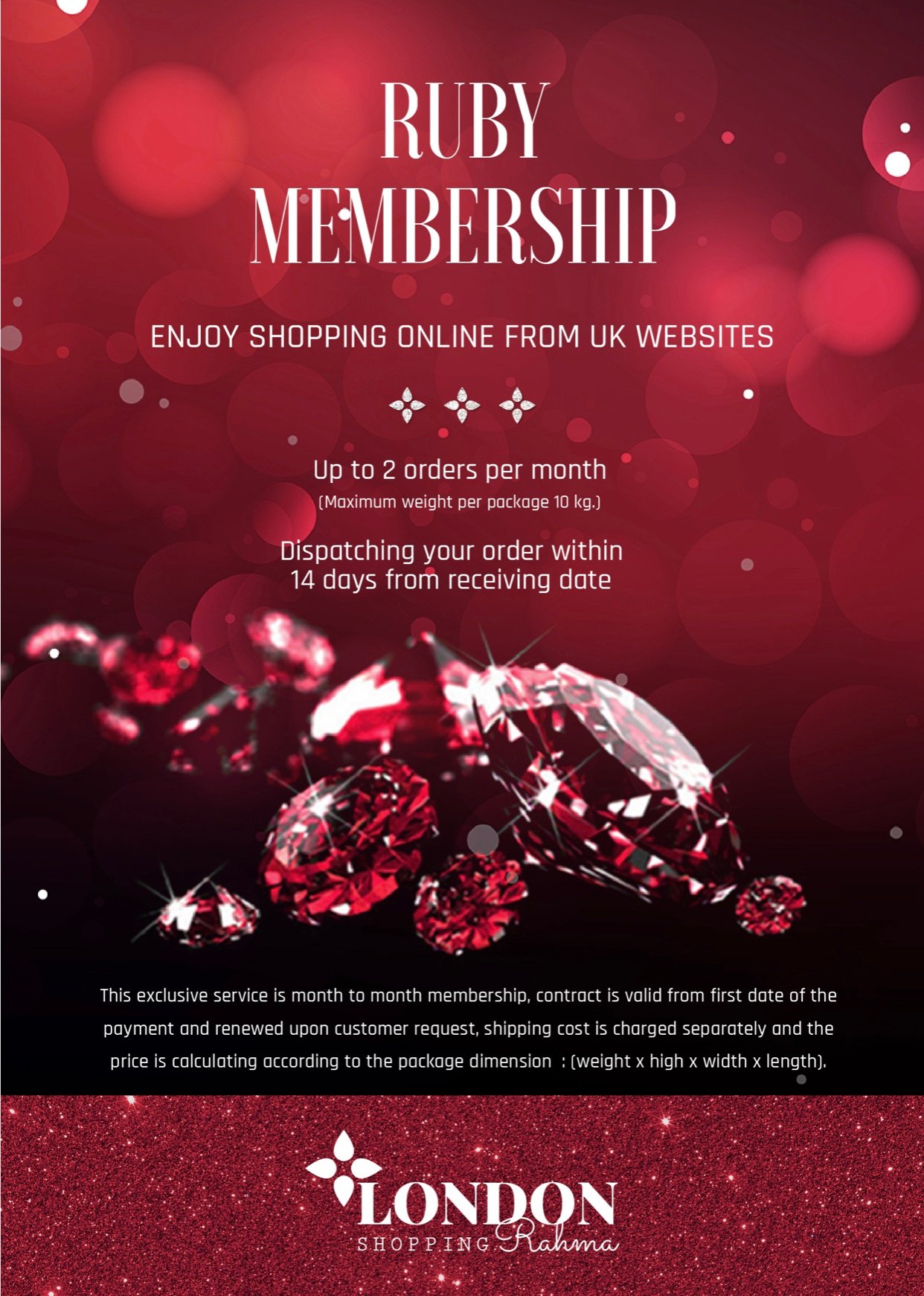 Ruby Membership - London Shopping