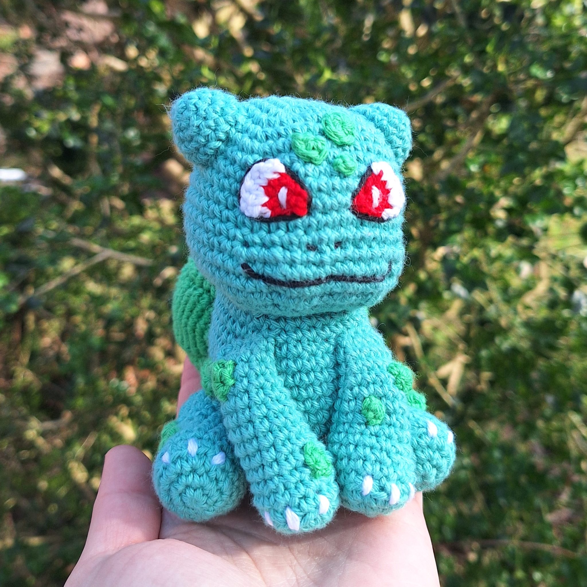 Bulbasaur Crochet Pattern Free - Loops by Kat