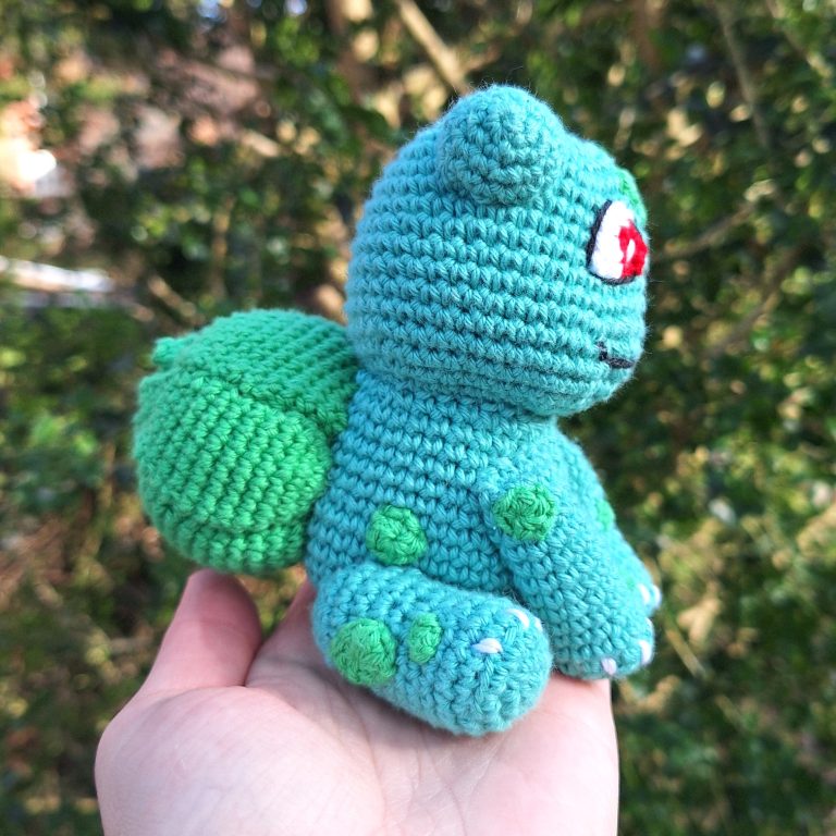 Bulbasaur Crochet Pattern Free - Loops by Kat