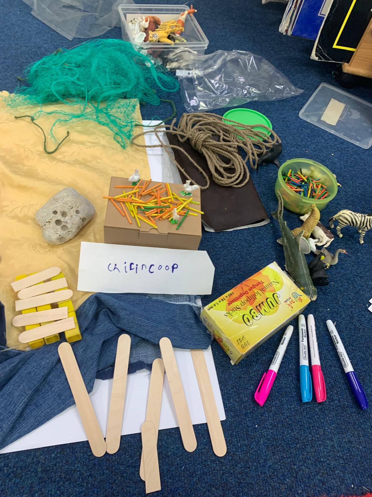 Year 2 Geography – Messy Map – Lord Blyton Primary School