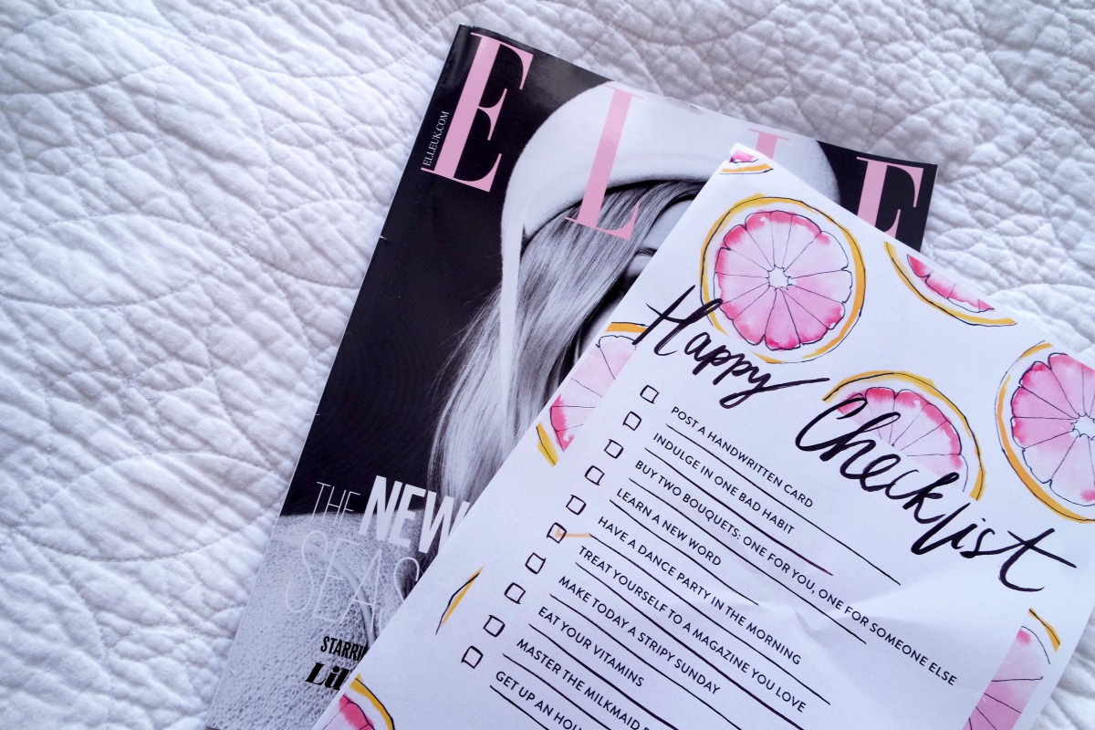 Happy Checklist – Love Style Mindfulness – Fashion & Personal Style Blog