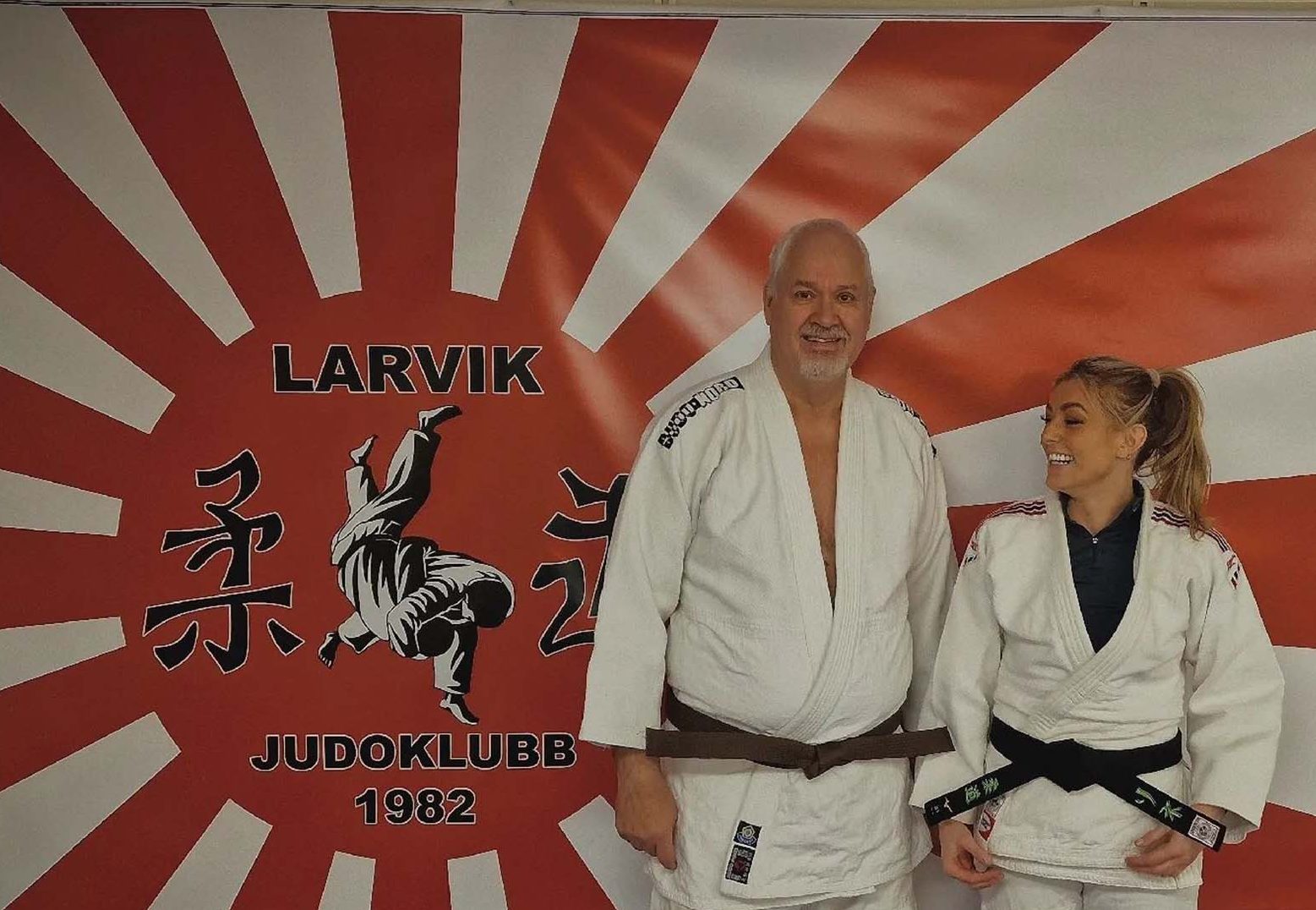 Gradering Line og Asgeir - LS Judoklubb