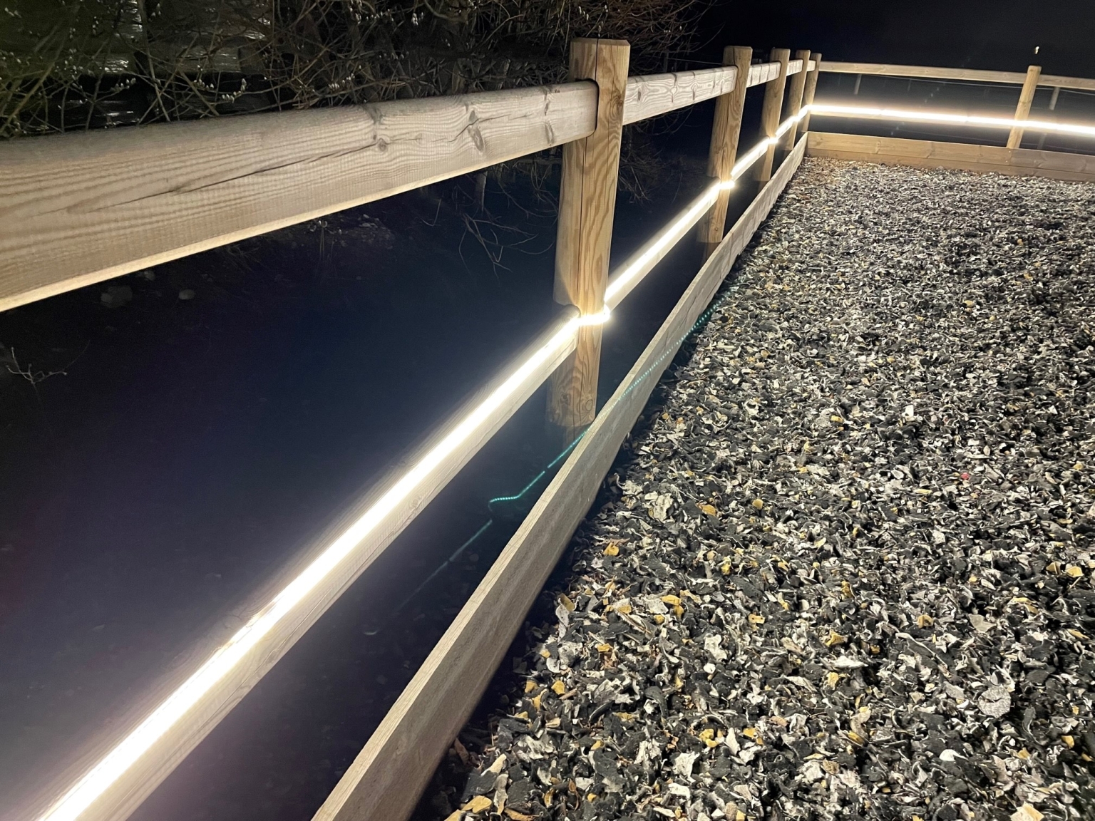 Belysning med LED strip - LumenLight Horse