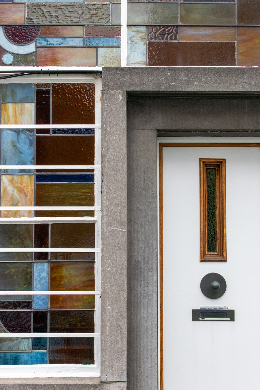 Window Patterns Art Print - Magalie Descamps