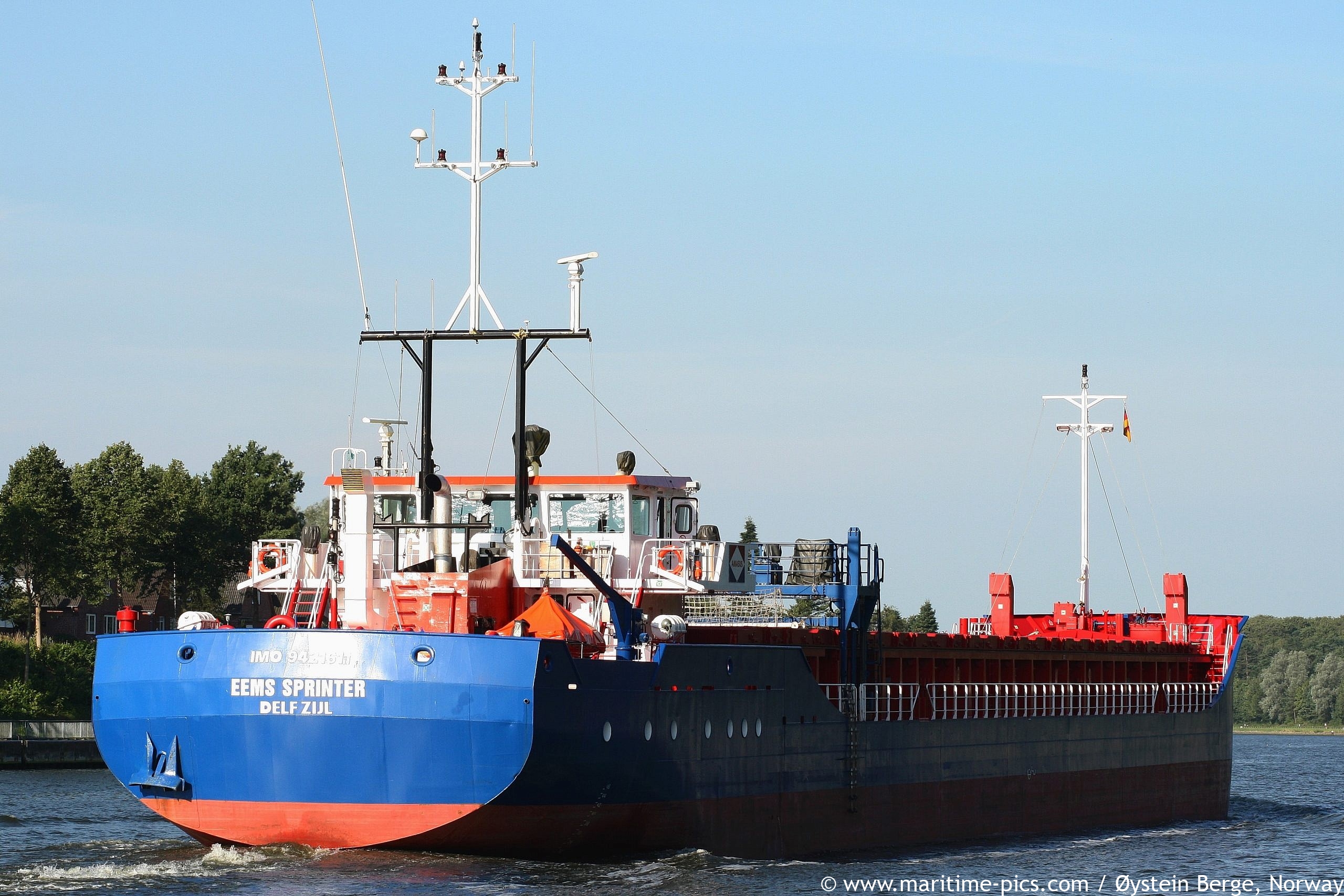 VESSEL RENAMING – “EEMS SPRINTER” WAS RENAMED “H & S HONESTY”, 1 JULY 2022. – Maritime-Pics
