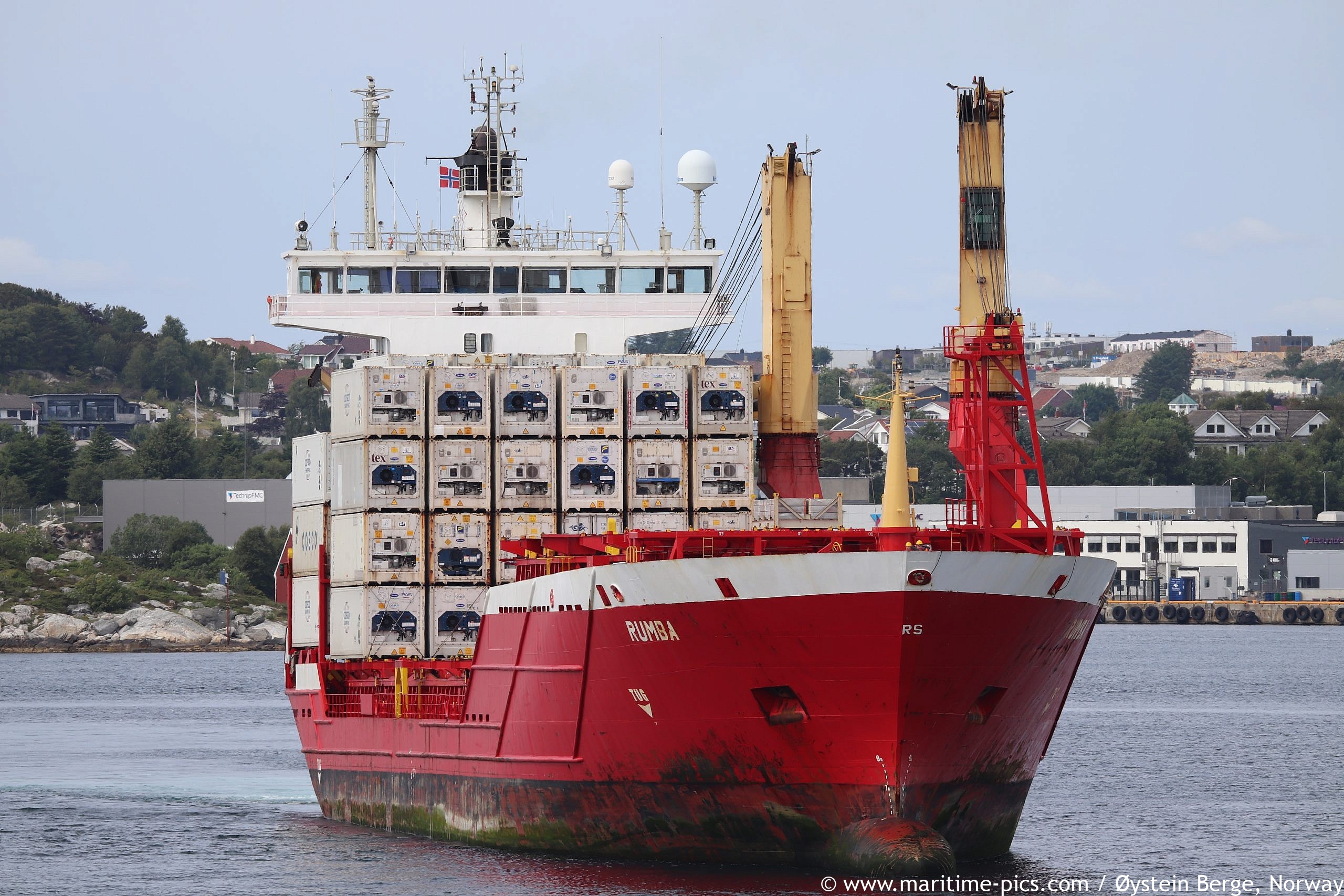 “RUMBA” ARRIVING TANANGER / NORWAY, 15 JUNE 2022, FROM PORT OF ...