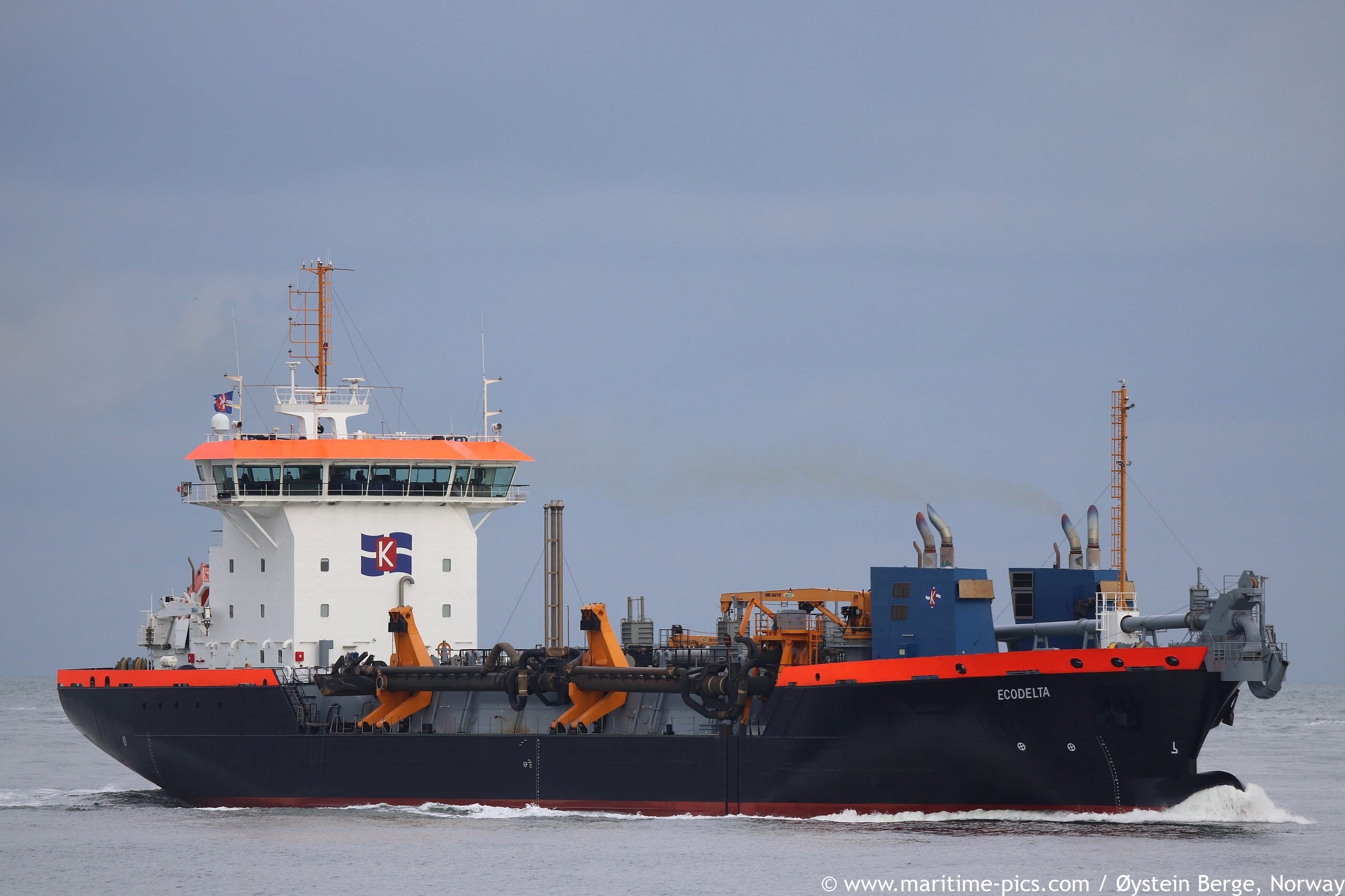 “ECODELTA” SEEN OFF ROTTERDAM MAASVLAKTE, 29 AUGUST 2022 – Maritime-Pics