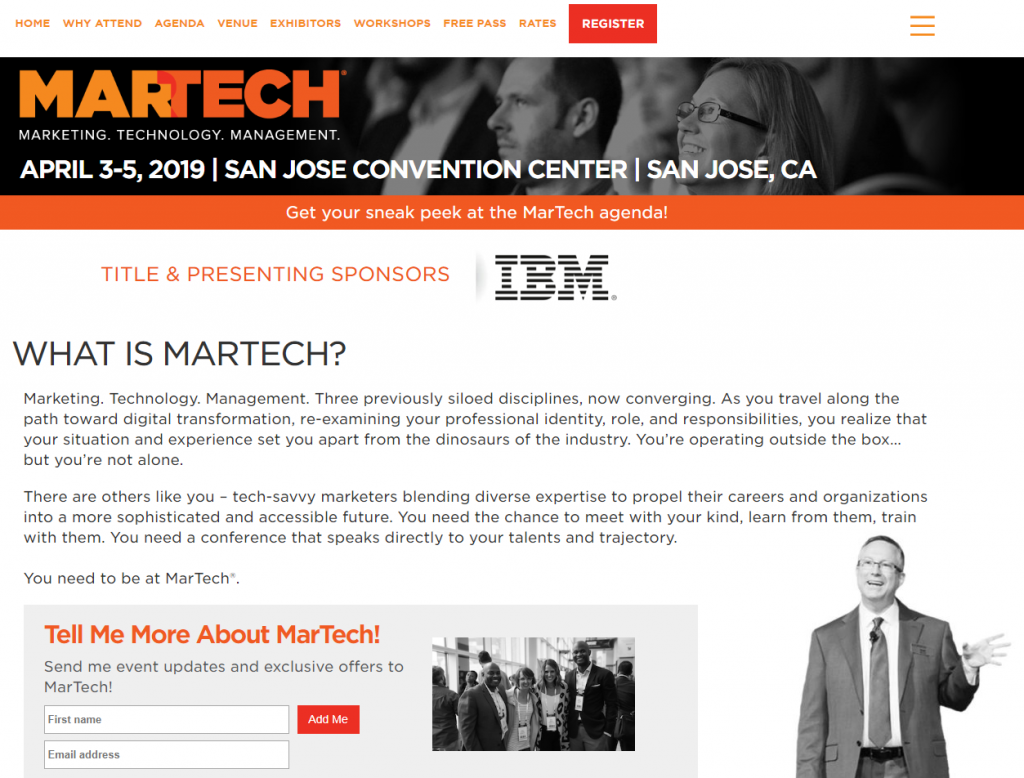 Top Digital Marketing Conferences 2019 - Marketing Psycho