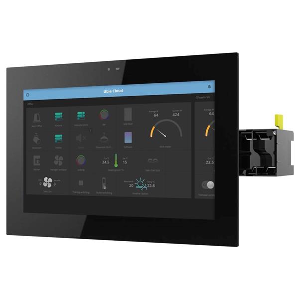 QBUS UbieTouch 8 touch screen voor bediening UBIETOUCH8BL