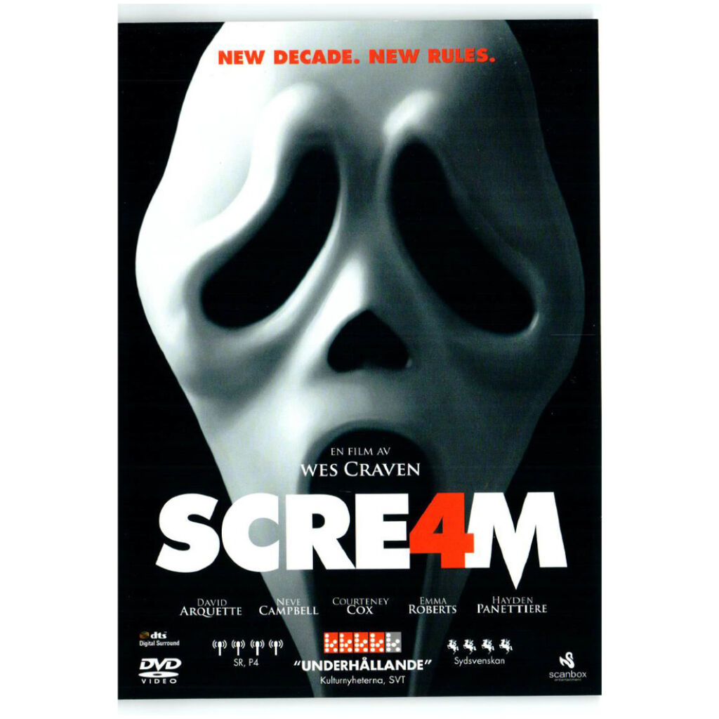 Scream 4 (SCRE4M) – matonostalgi.se