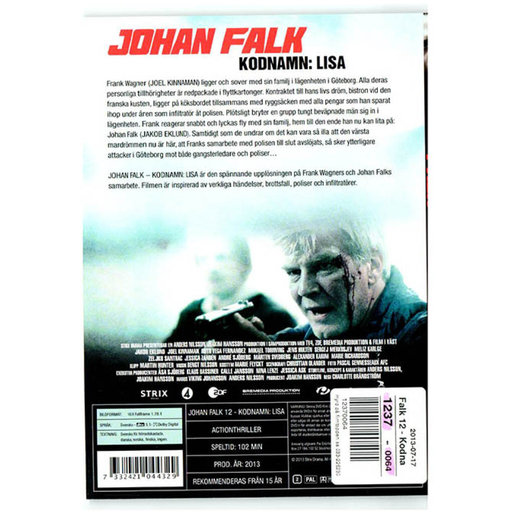 Johan Falk Kodnamn: Lisa - matonostalgi.se