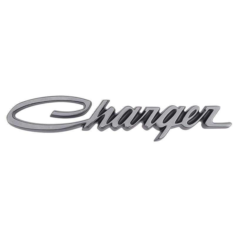 1968-69 Dodge; Charger Script; Grill Emblem; Rear Panel Emblem ...