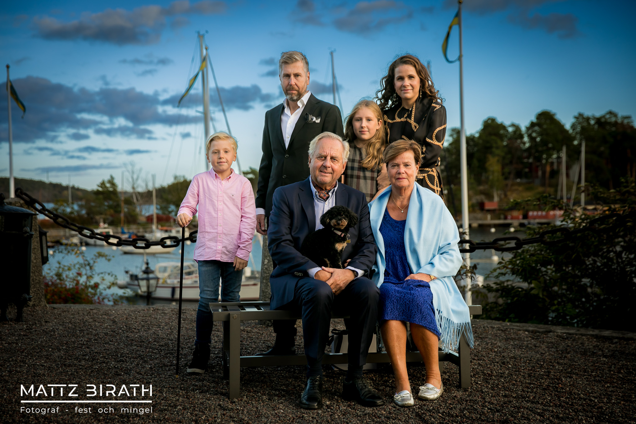 Familjeporträtt i Saltsjöbaden | Porträtt & Bröllopsfotograf Stockholm