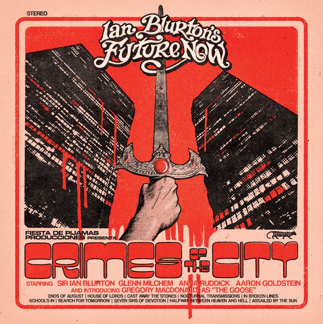 Ian Blurton’s Future Now – Crimes of the City - Metal Revolution