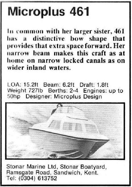 Microplus 461 – Microplus – The getaway boat
