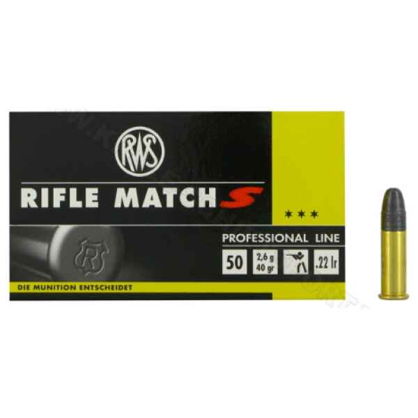 RWS Rifle Match S .22lr 40 gr. – Wapenhandel 't Mikpunt
