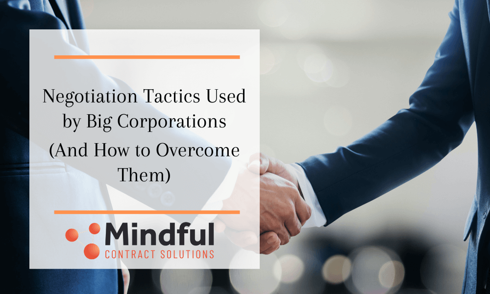 Negotiation Tactics Used by Big Corporations (& How to Overcome Them)